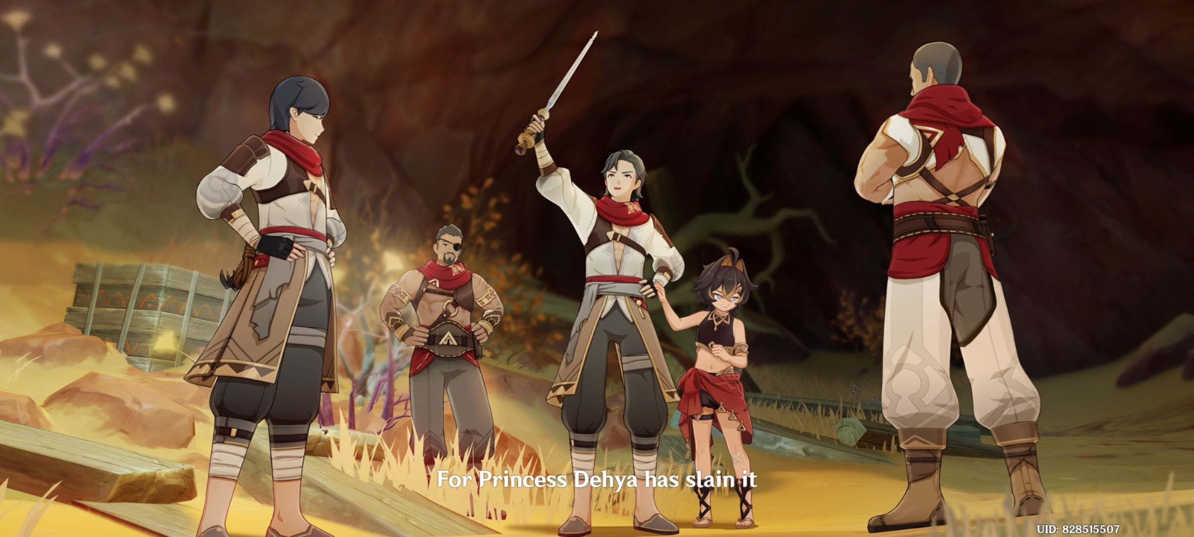Dehya's childhood Genshin Impact | HoYoLAB