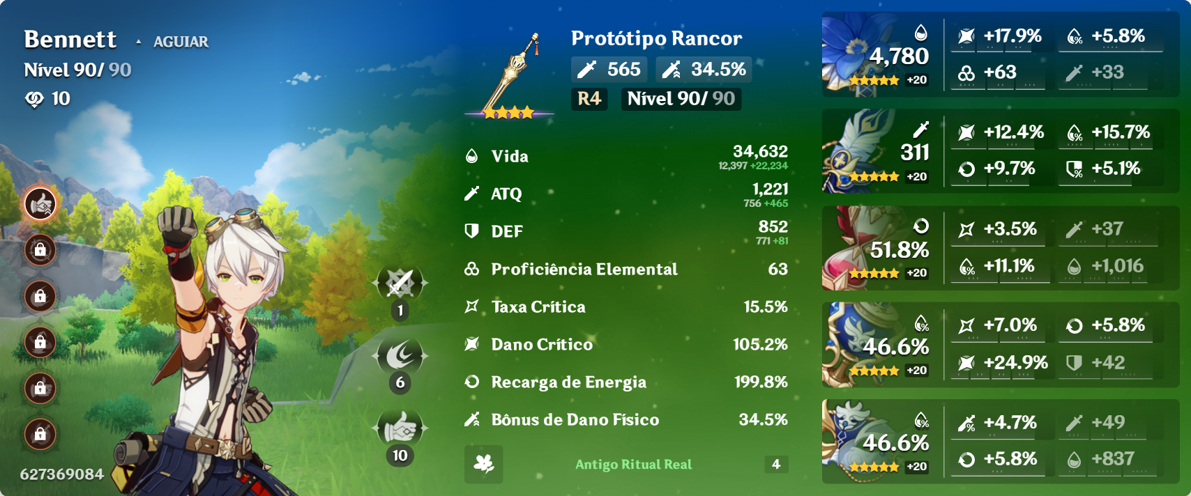 Build Bennet Genshin Impact | HoYoLAB