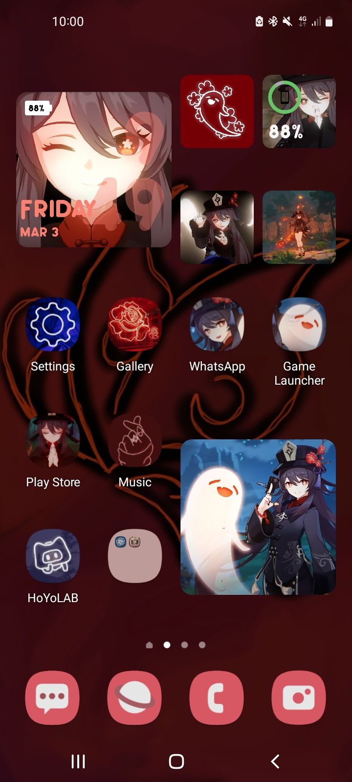 Hu Tao Phone Theme Genshin Impact | HoYoLAB