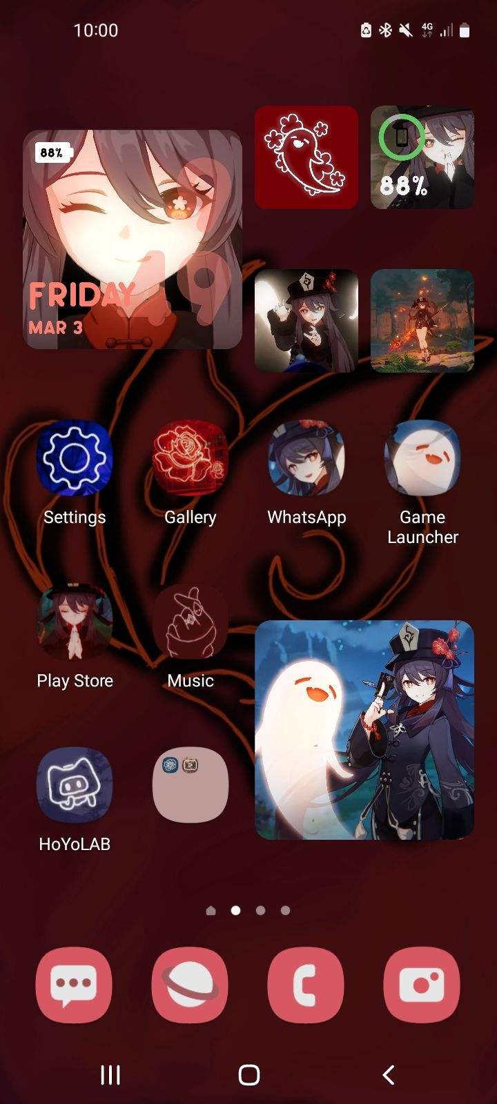 Hu Tao Phone Theme Genshin Impact | HoYoLAB