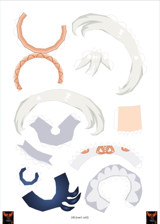 paimon papercraft (NOT MINE) (found on pinterest) Genshin Impact | HoYoLAB