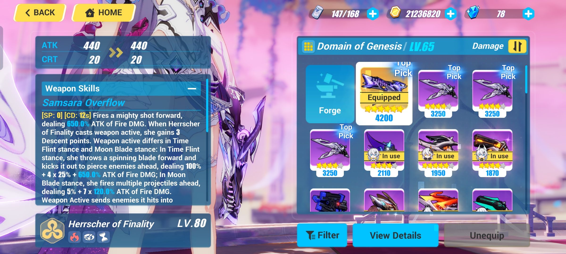 How many Keys before you give me the remaining two Stigmata pieces Hoyo ...