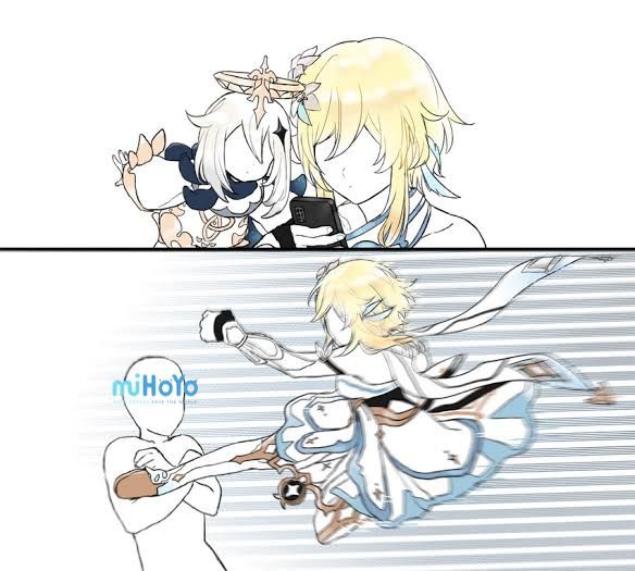 Lumine meme UwU Genshin Impact | HoYoLAB