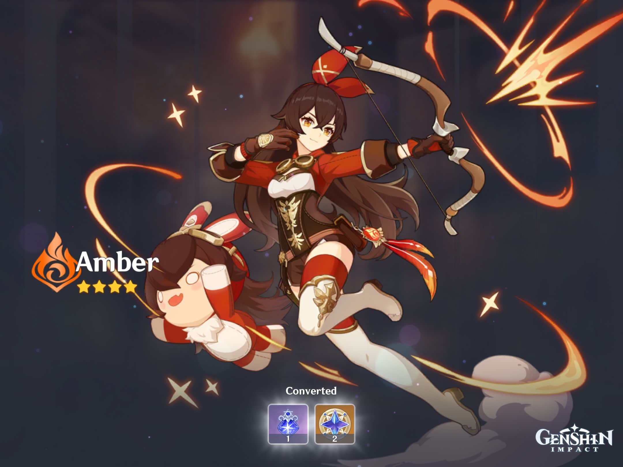 I got a amber constellation! Genshin Impact | HoYoLAB