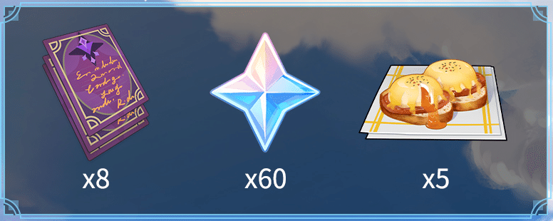 Amazon Prime Bundle #5 of 8 (Final chance to get Wings of Starlit Feast) Genshin Impact | HoYoLAB