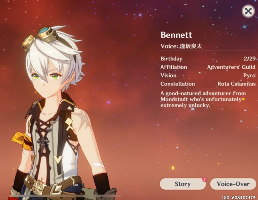 Poor benny Genshin Impact | HoYoLAB