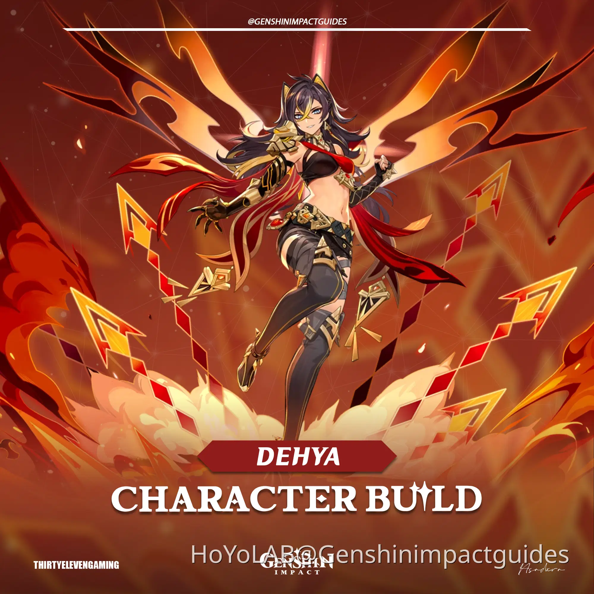 Dehya Pyro DPS Build Genshin Impact | HoYoLAB