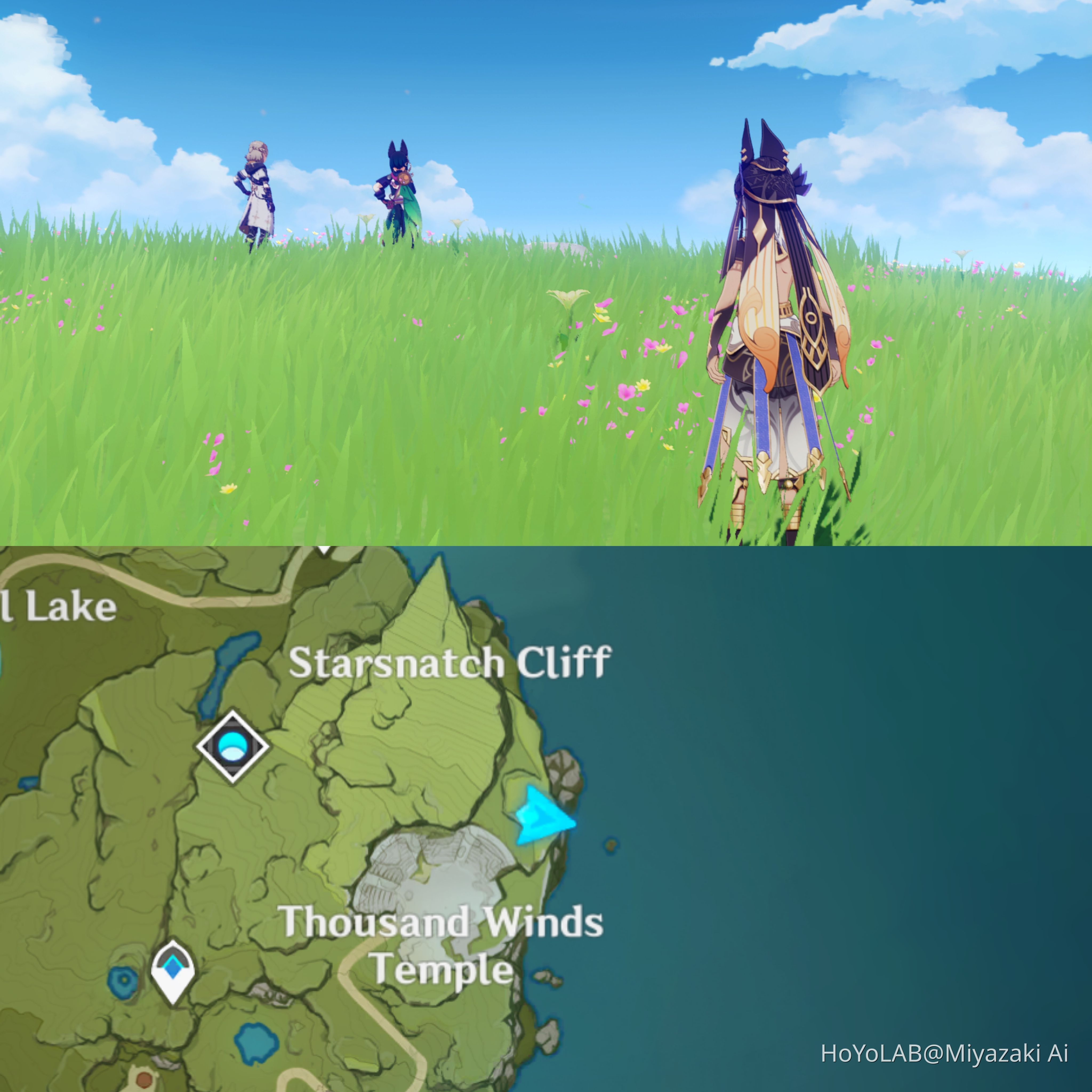 Albedo, Tighnari, Cyno and Mika locations Genshin Impact | HoYoLAB
