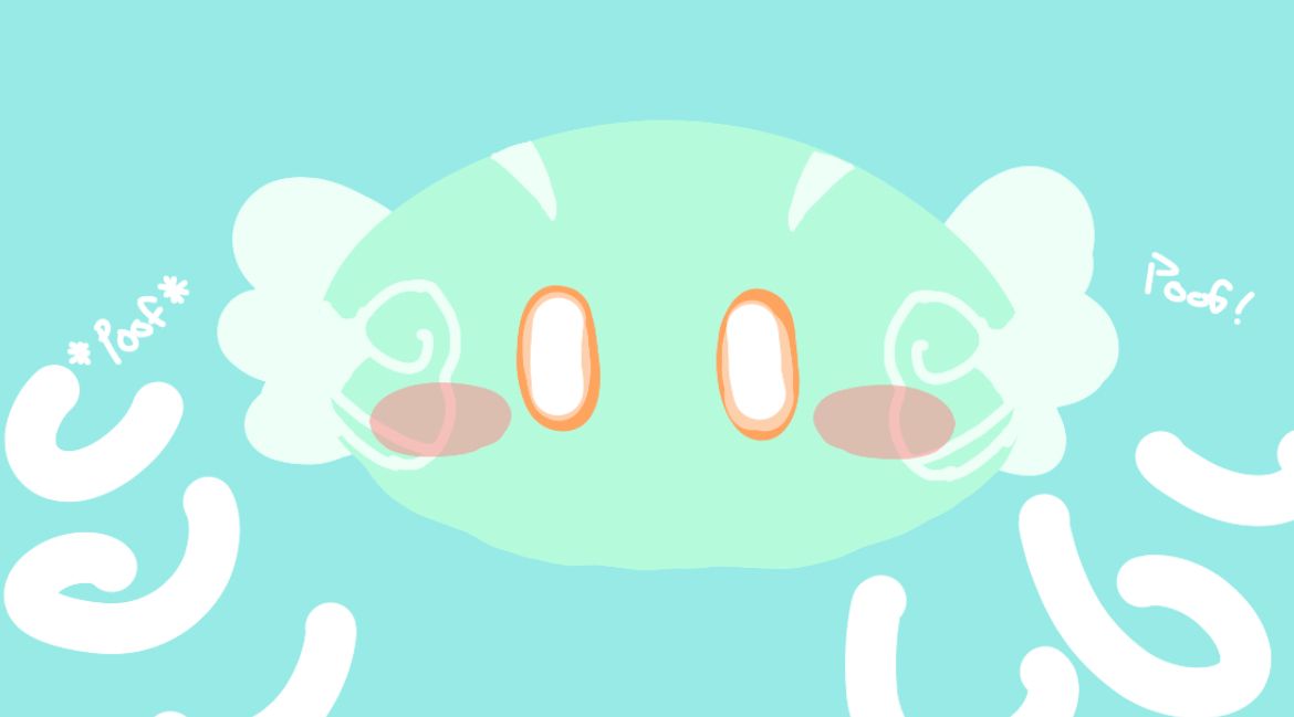 Quick anemo slime drawing I made during class Genshin Impact | HoYoLAB