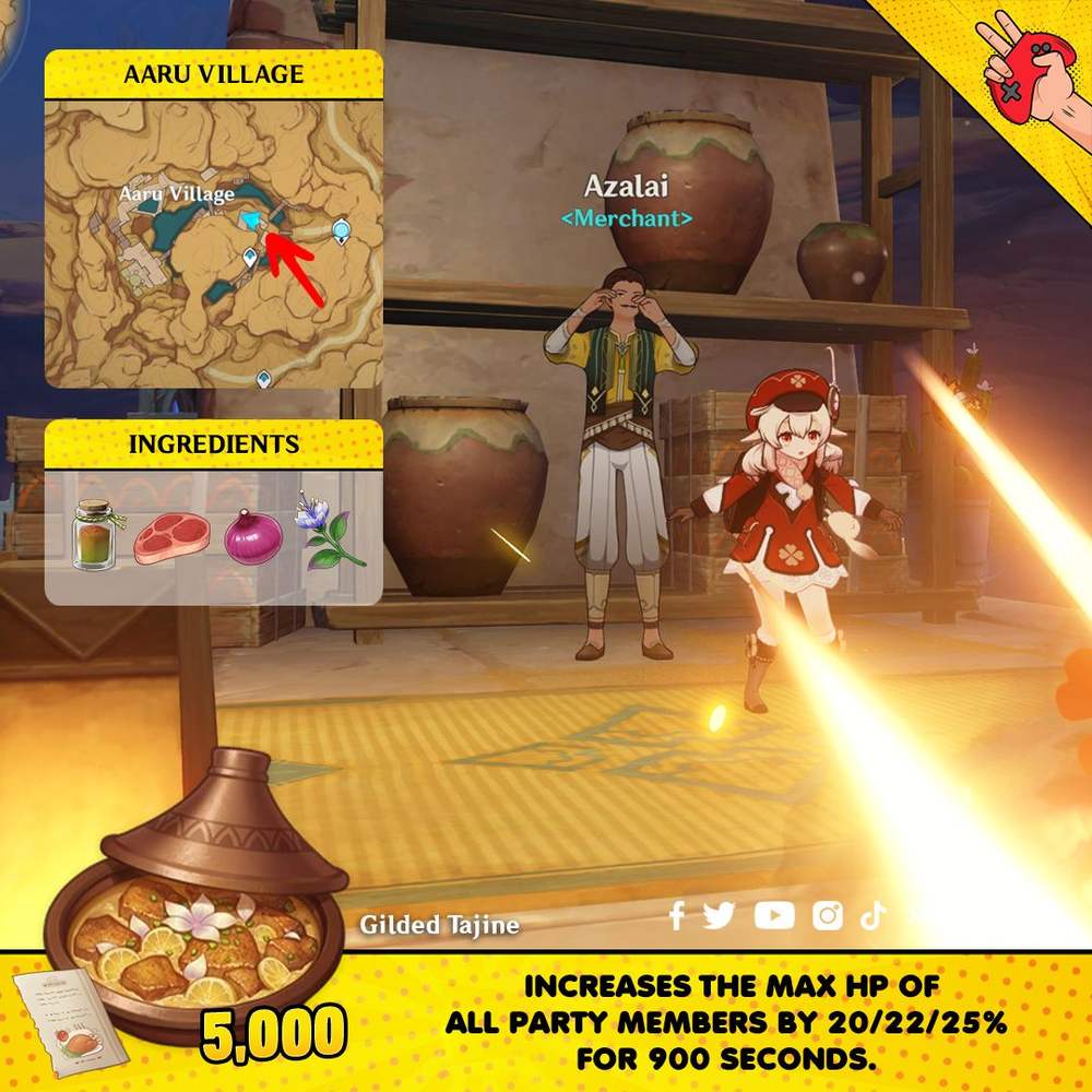 [Version 3.5] New Food Recipes Location Genshin Impact | HoYoLAB