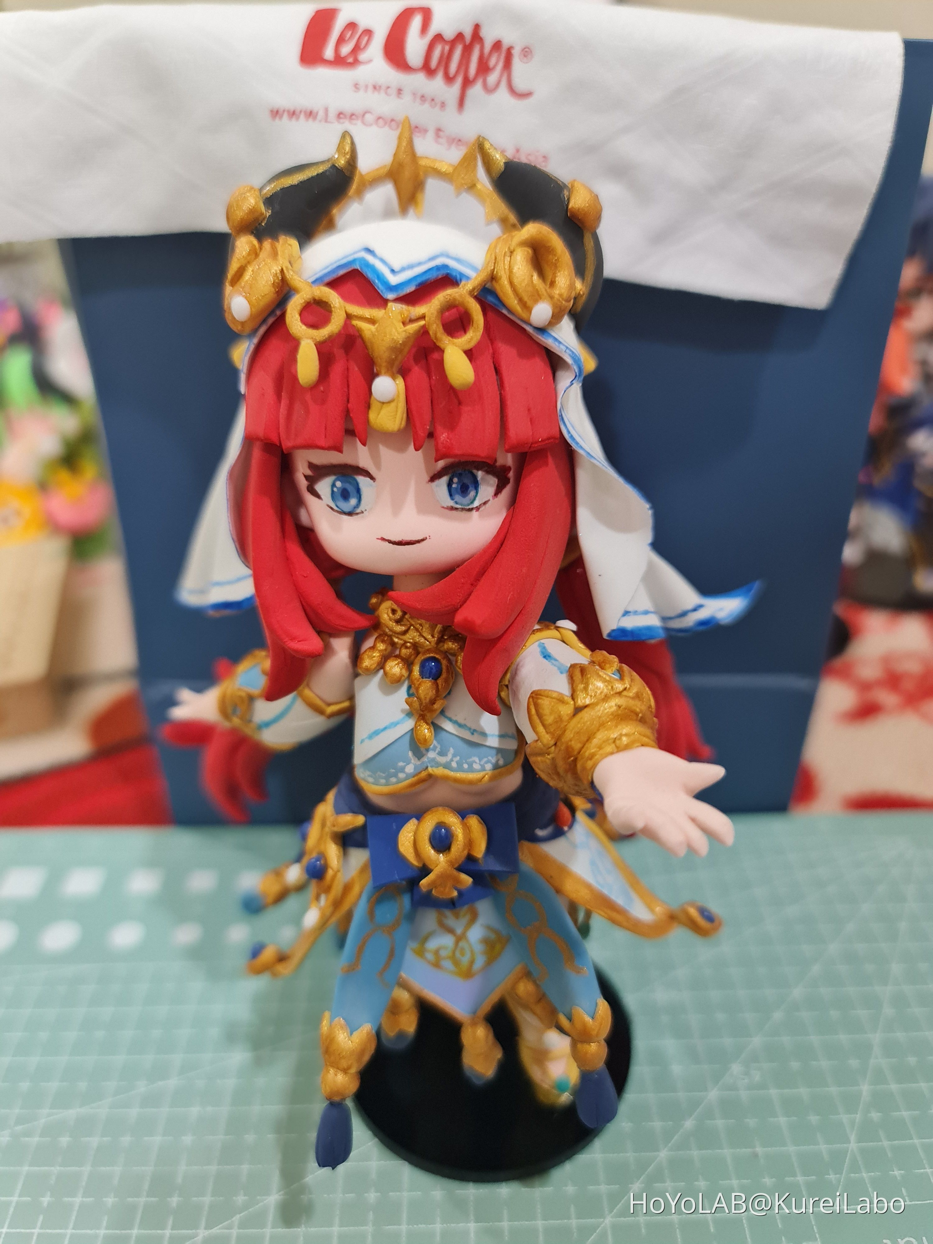 Nilou air dry clay figure Genshin Impact | HoYoLAB