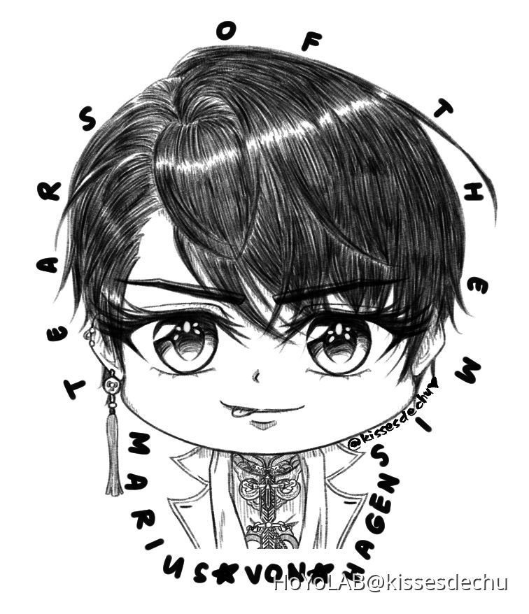 WIP: Chibi Marius Tears of Themis | HoYoLAB