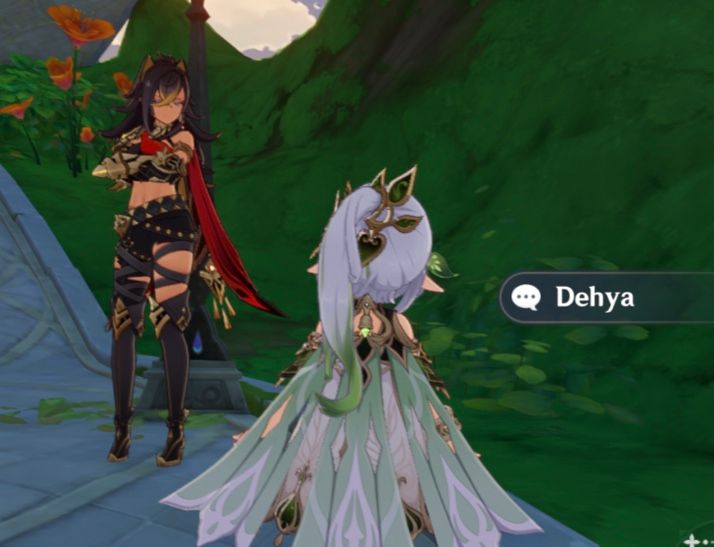 found a secret Dehya conversation Genshin Impact | HoYoLAB