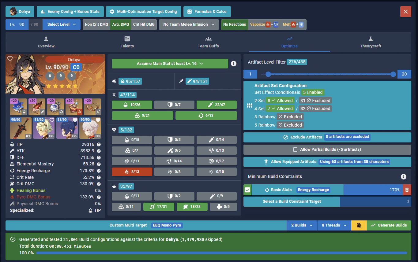 [V3.5 Guide] Increase your damage using Genshin Optimizer Genshin Impact | HoYoLAB