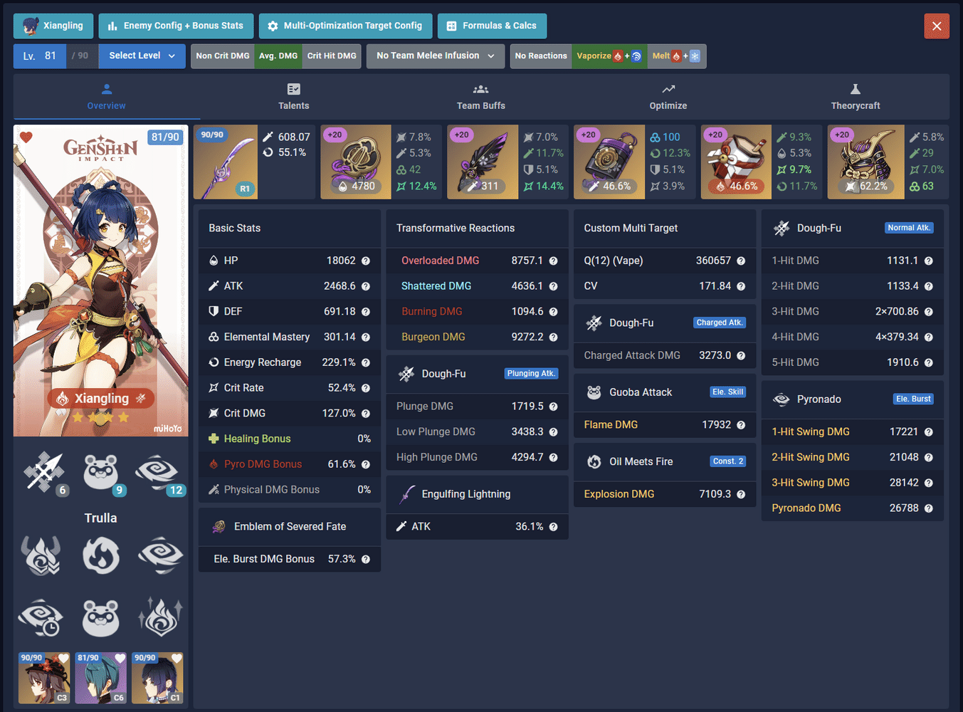 [V3.5 Guide] Increase your damage using Genshin Optimizer Genshin Impact | HoYoLAB