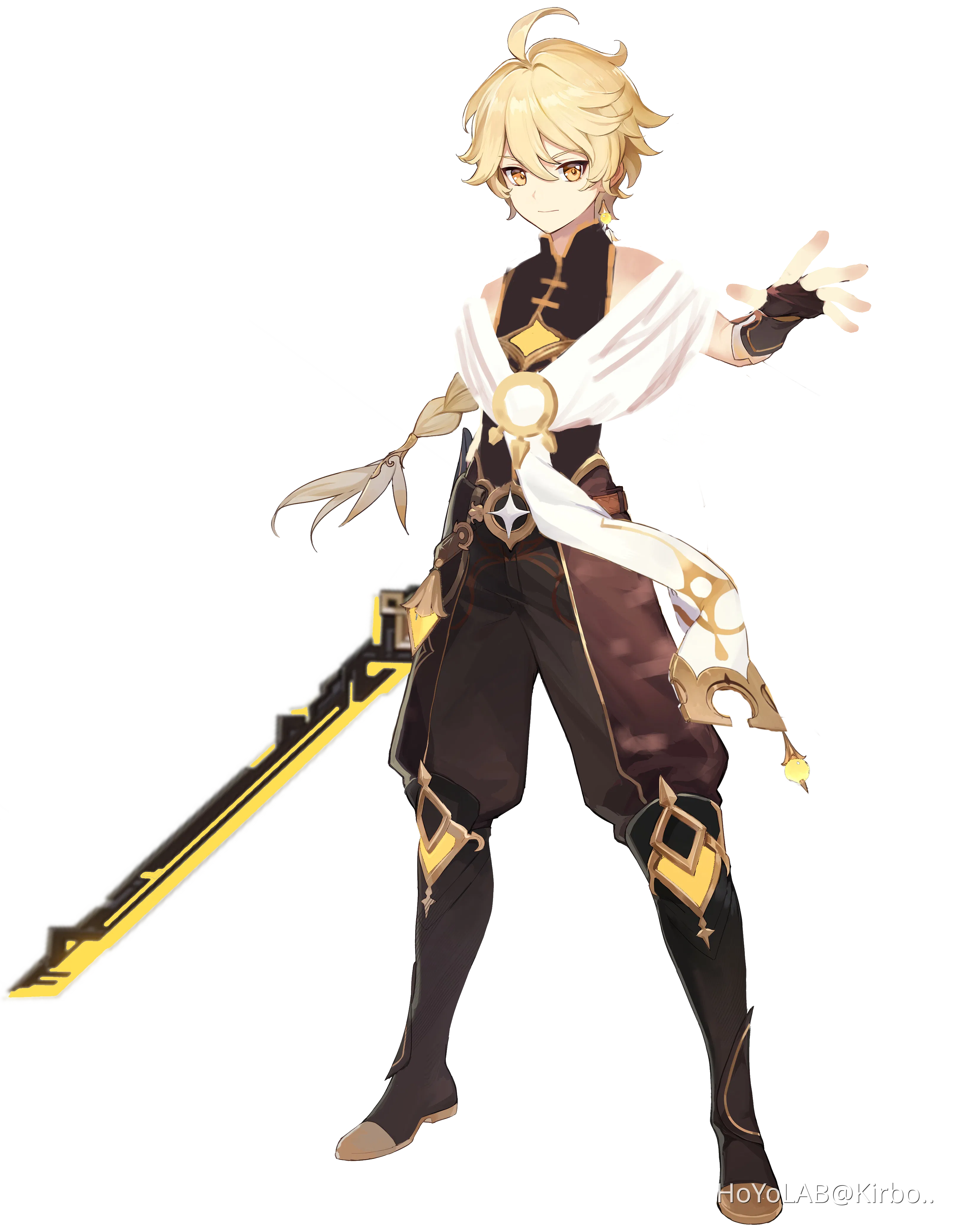 I designed a Liyue outfit for Aether!! (2/4) Inspired by Gi_de_off! Genshin Impact | HoYoLAB