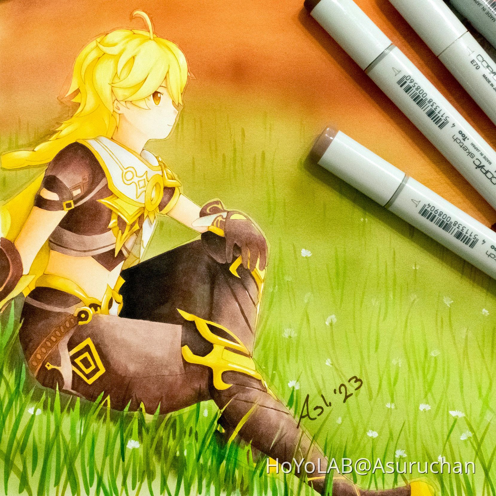 Aether fanart Genshin Impact | HoYoLAB