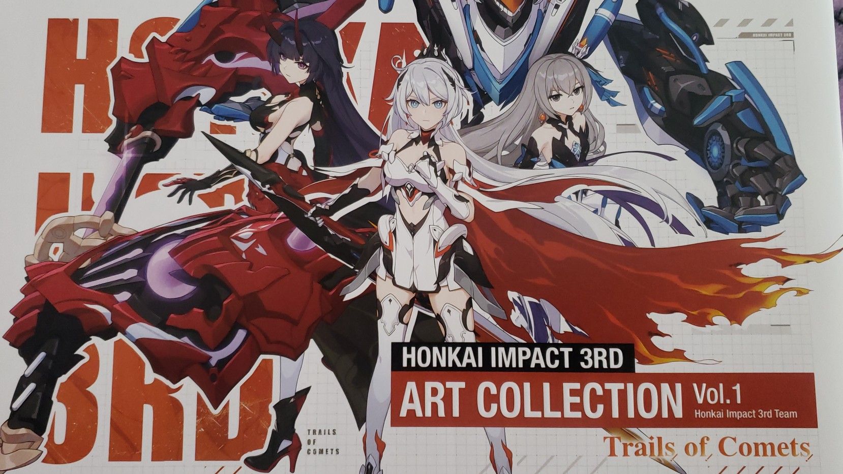 my honkai art book is finally here!~♡ Honkai Impact 3rd | HoYoLAB