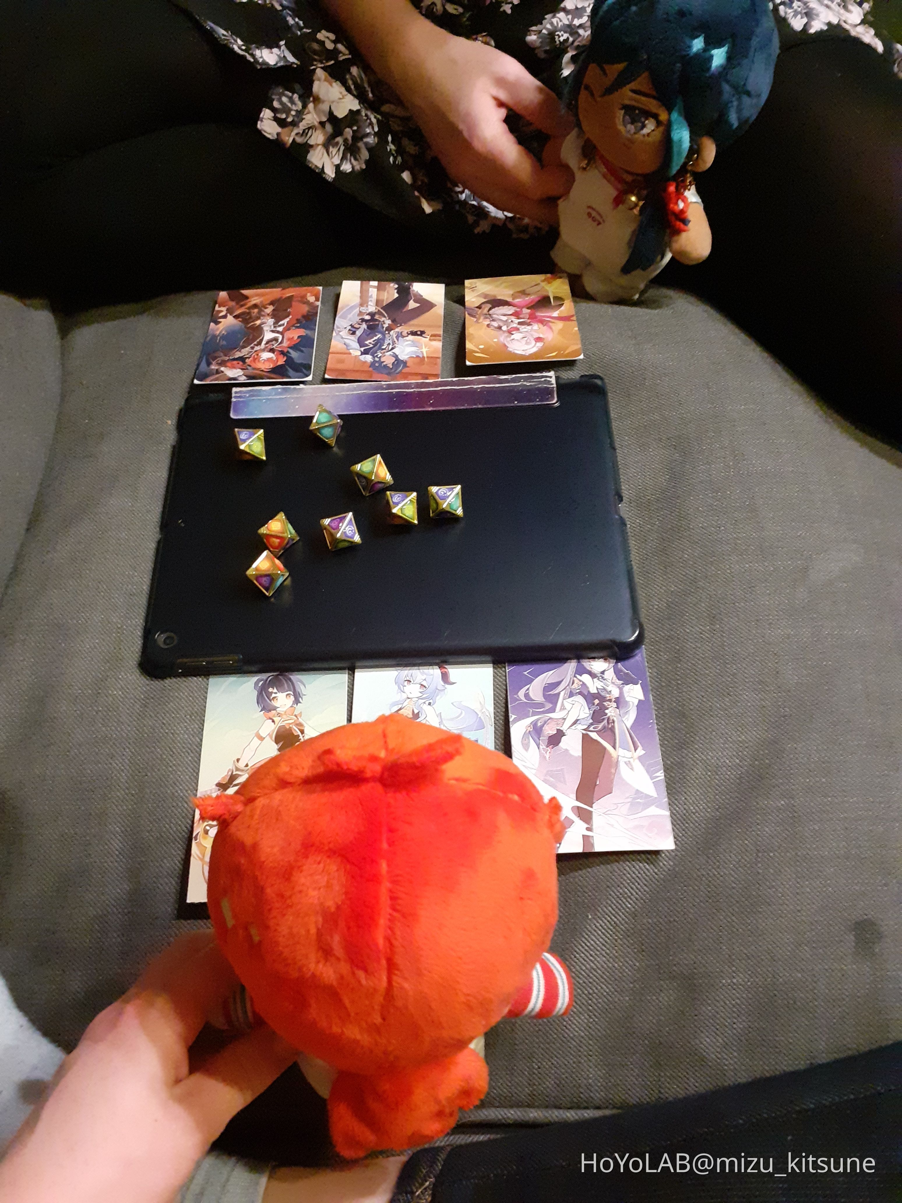 Diluc and Kaeya playing tcg! Genshin Impact | HoYoLAB