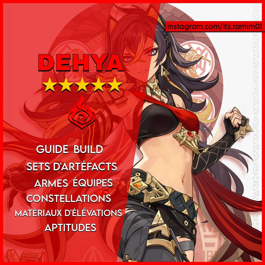 [Guide pour la version 3.5] Dehya Main DPS Pyro. [Genshin Impact] Genshin Impact | HoYoLAB