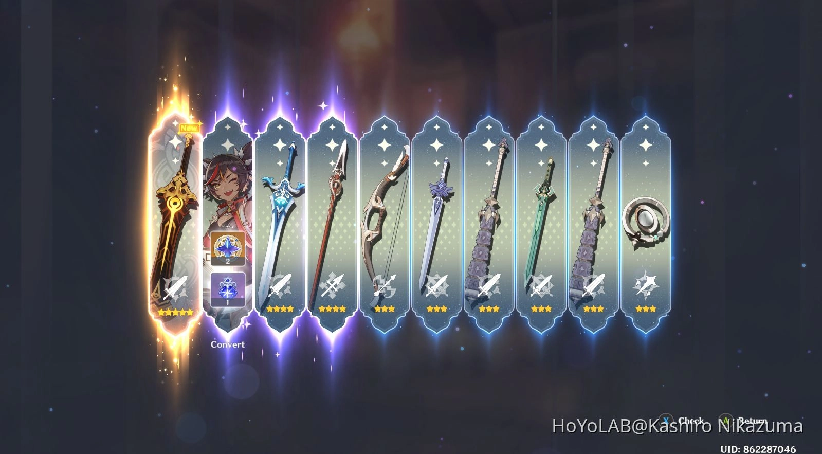 DEHYA'S LIMITED SIGNATURE WEAPON, BEACON OF THE REED SEA Genshin Impact ...