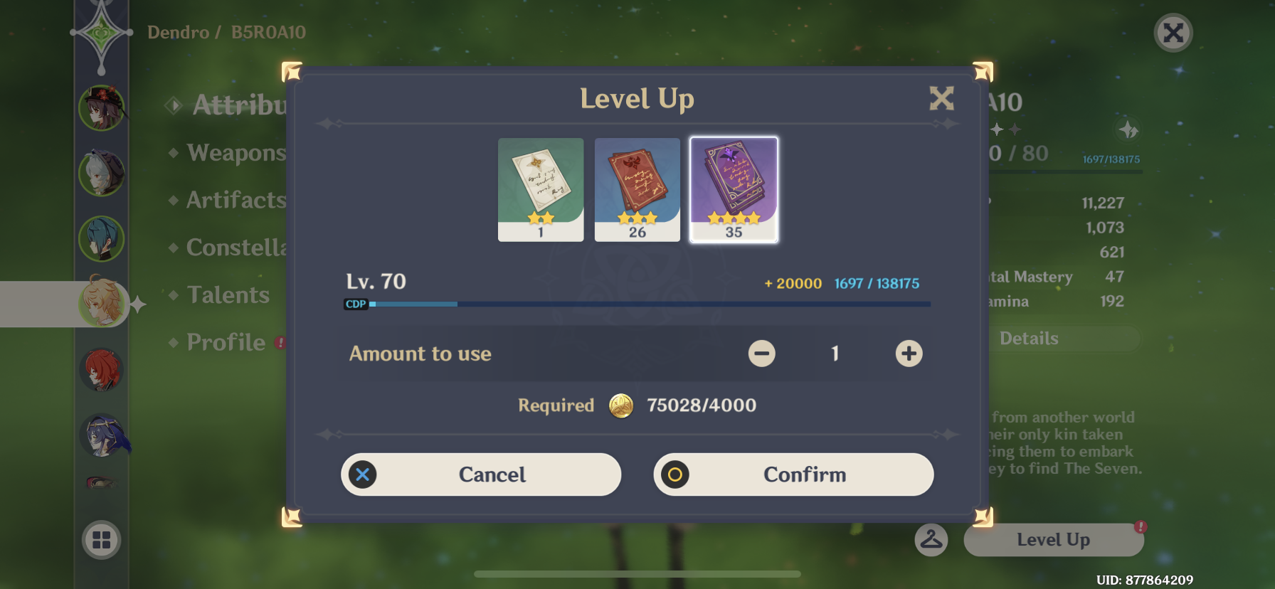 Level up! Genshin Impact | HoYoLAB