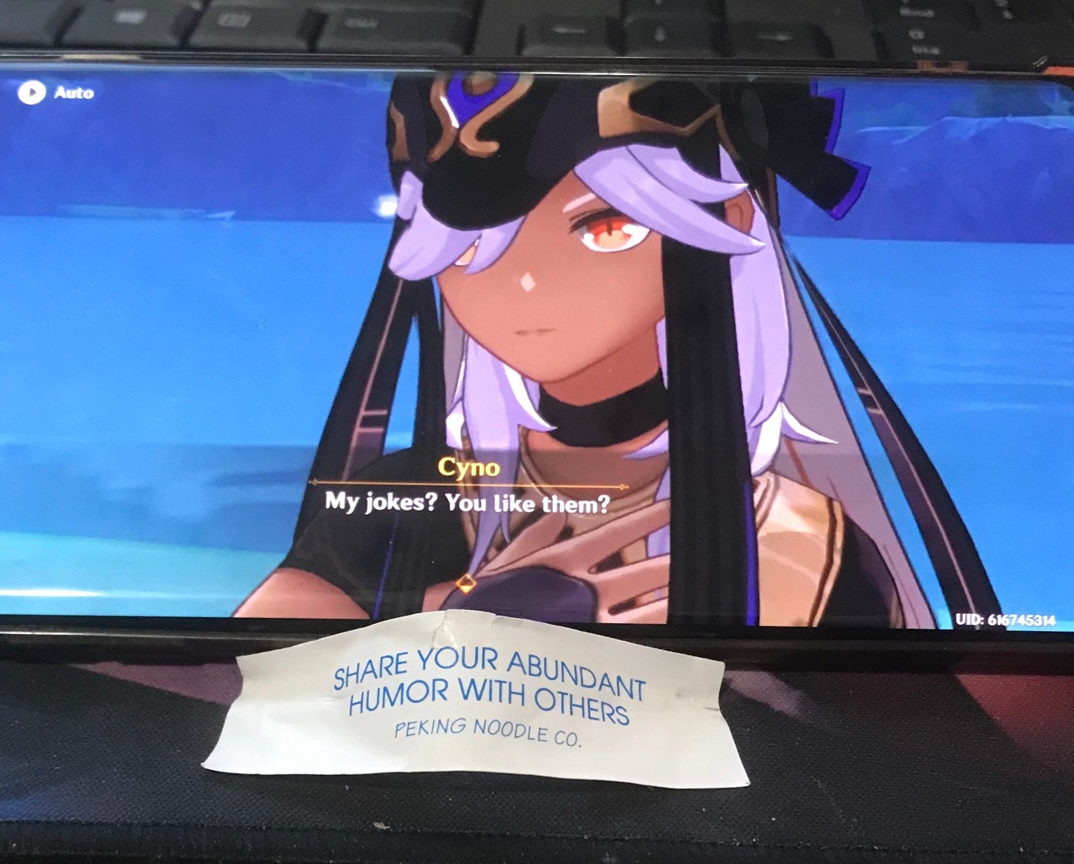 Cyno fortune cookie Genshin Impact | HoYoLAB