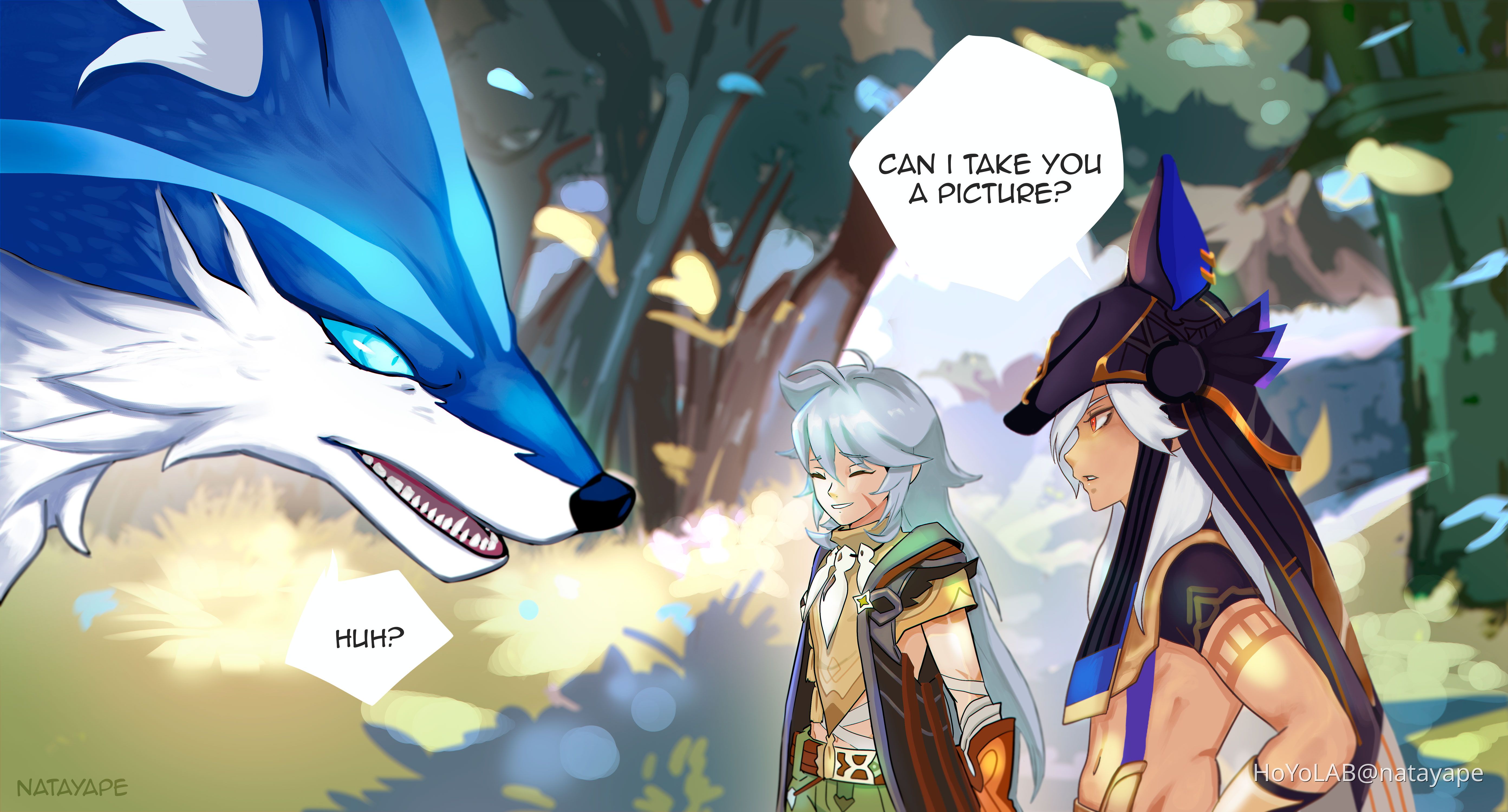 Cyno meets andrius Genshin Impact | HoYoLAB