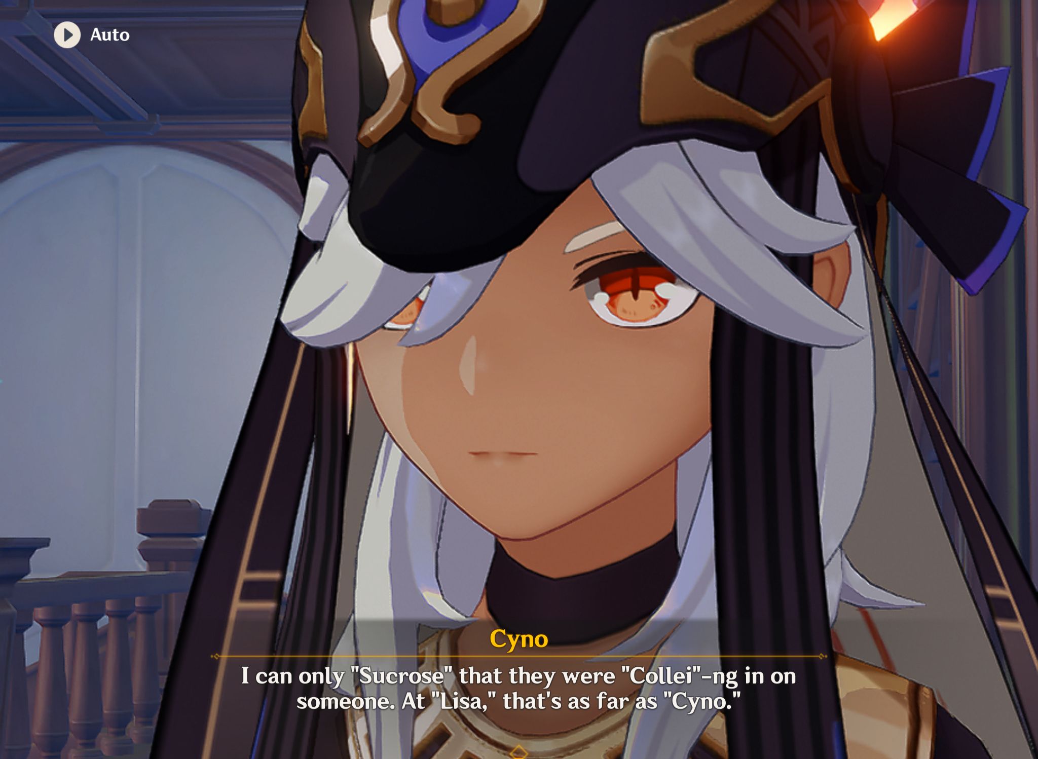 I just think this is the funniest Cyno joke Genshin Impact | HoYoLAB