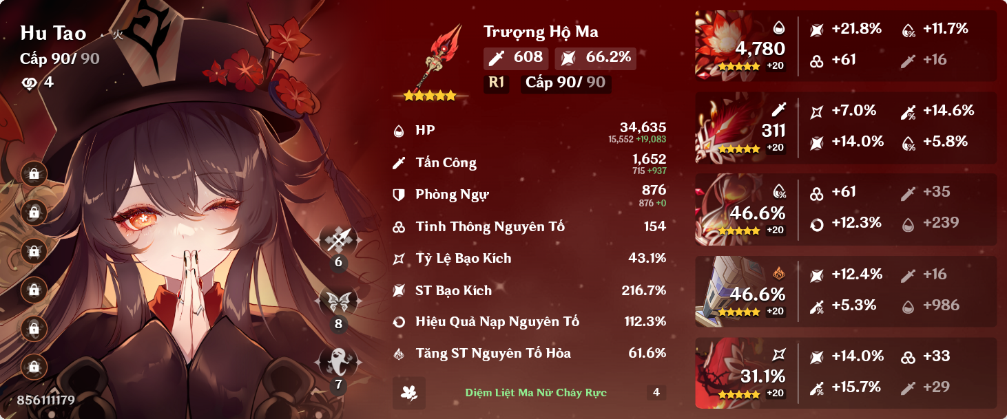 Hutao Build Genshin Impact | HoYoLAB