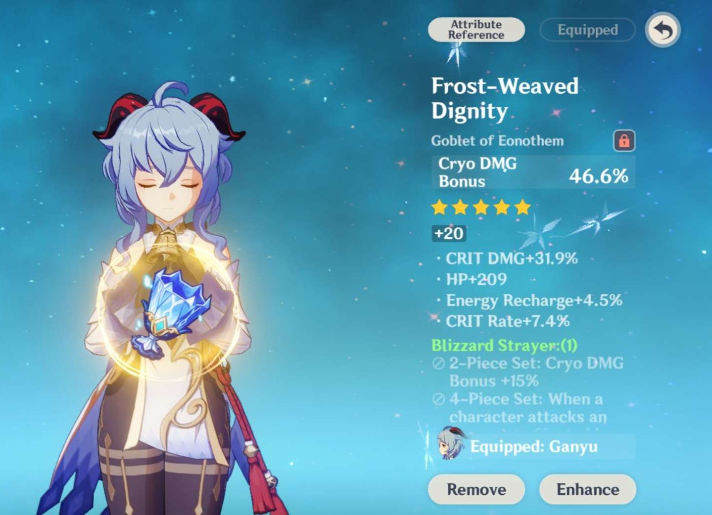 Ayaya Farming Progress (Finally Cryo Goblet) Genshin Impact | HoYoLAB