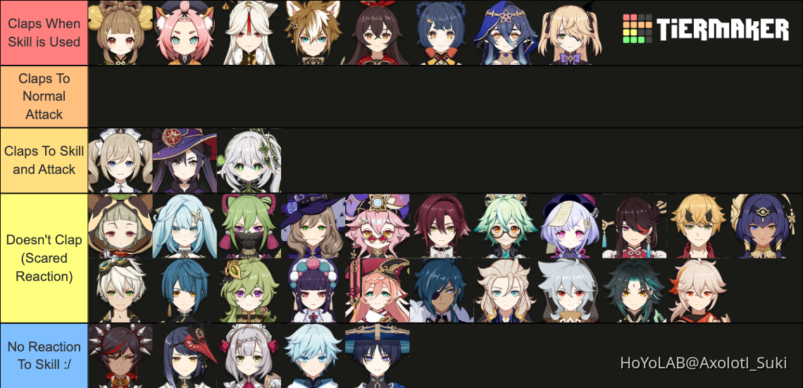 Do The NPCs Clap? Genshin Impact | HoYoLAB