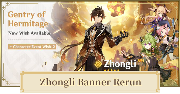 I heard... Zongli's banner is coming back is that correct .... Please ...