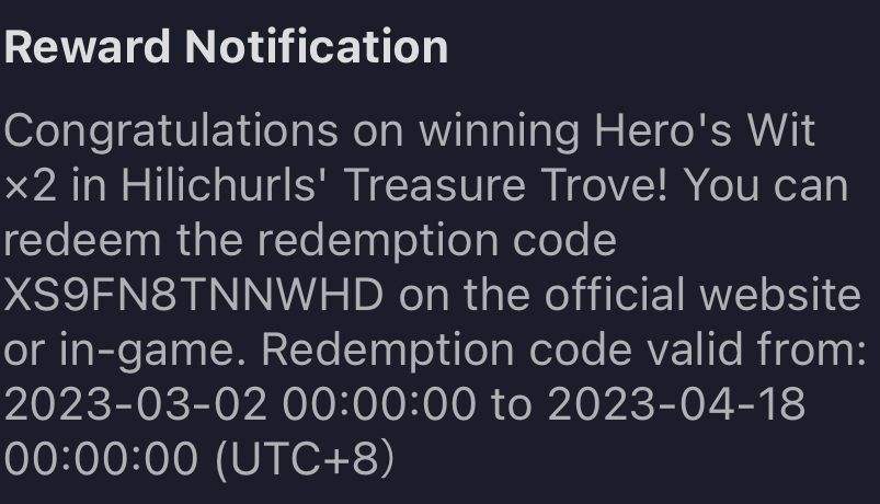 Free Hero's Wits Genshin Impact | HoYoLAB