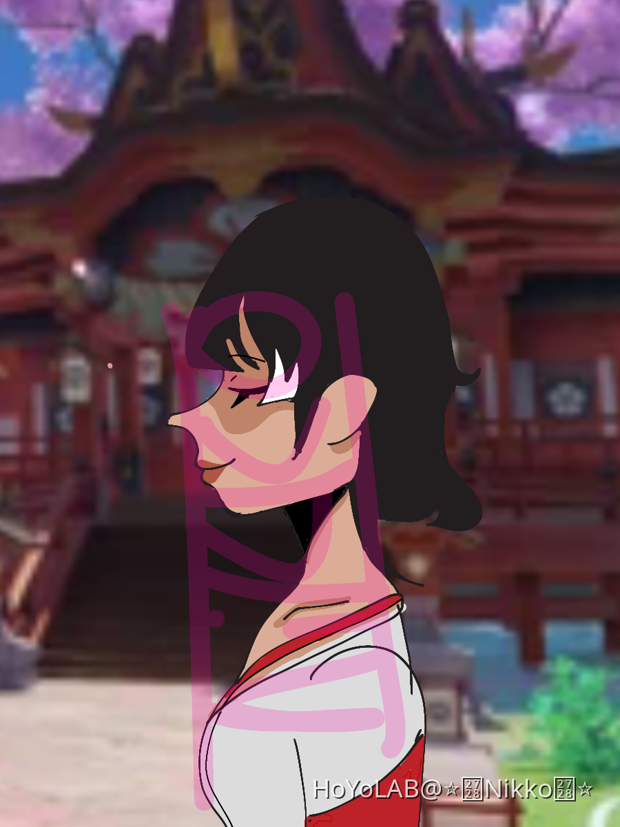 Shrine maiden. | HoYoLAB