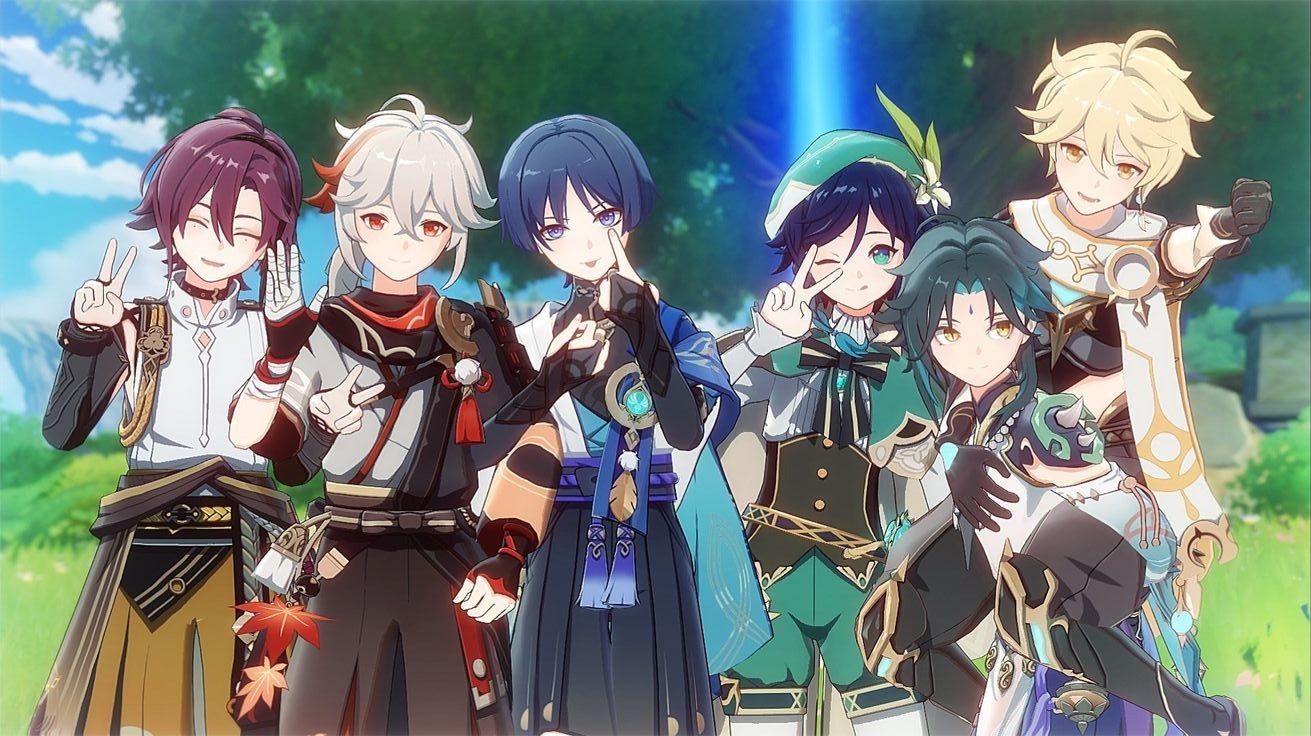 Anemo boys ️🌬️ Genshin Impact | HoYoLAB