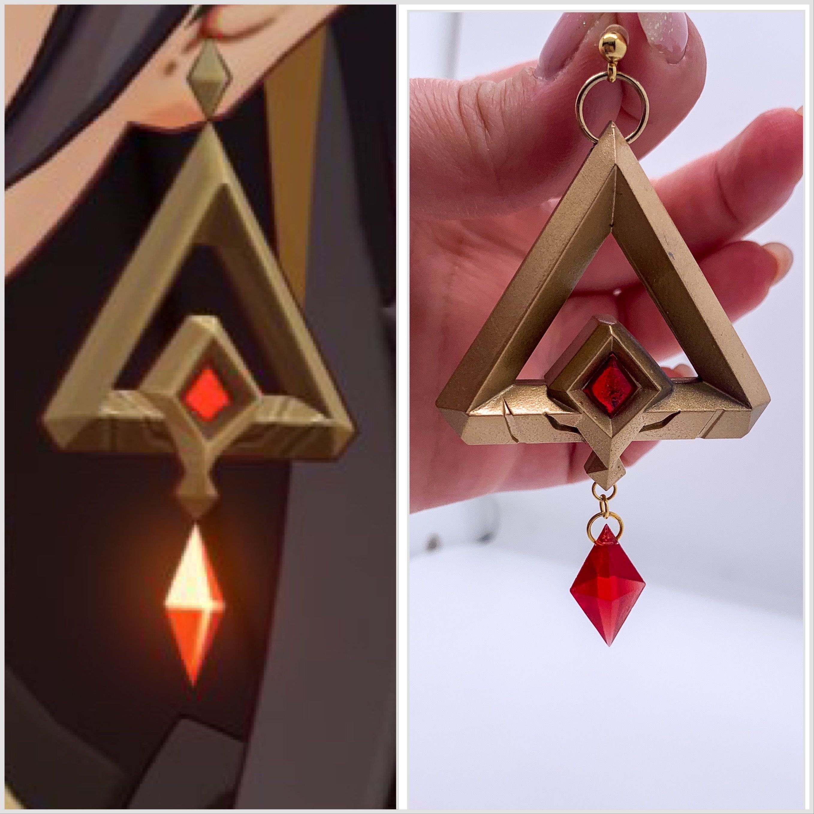 Dehya earring by Veiltale Genshin Impact | HoYoLAB