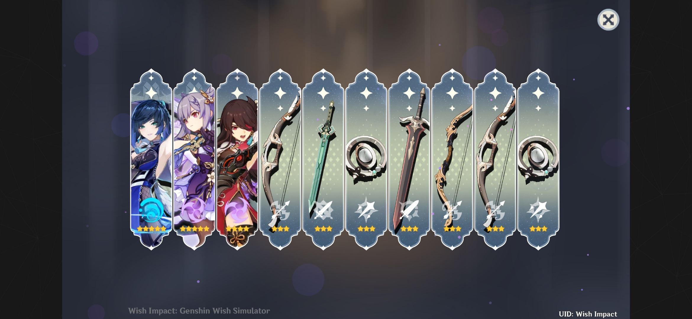 des voeux sur wish impact Genshin Impact | HoYoLAB