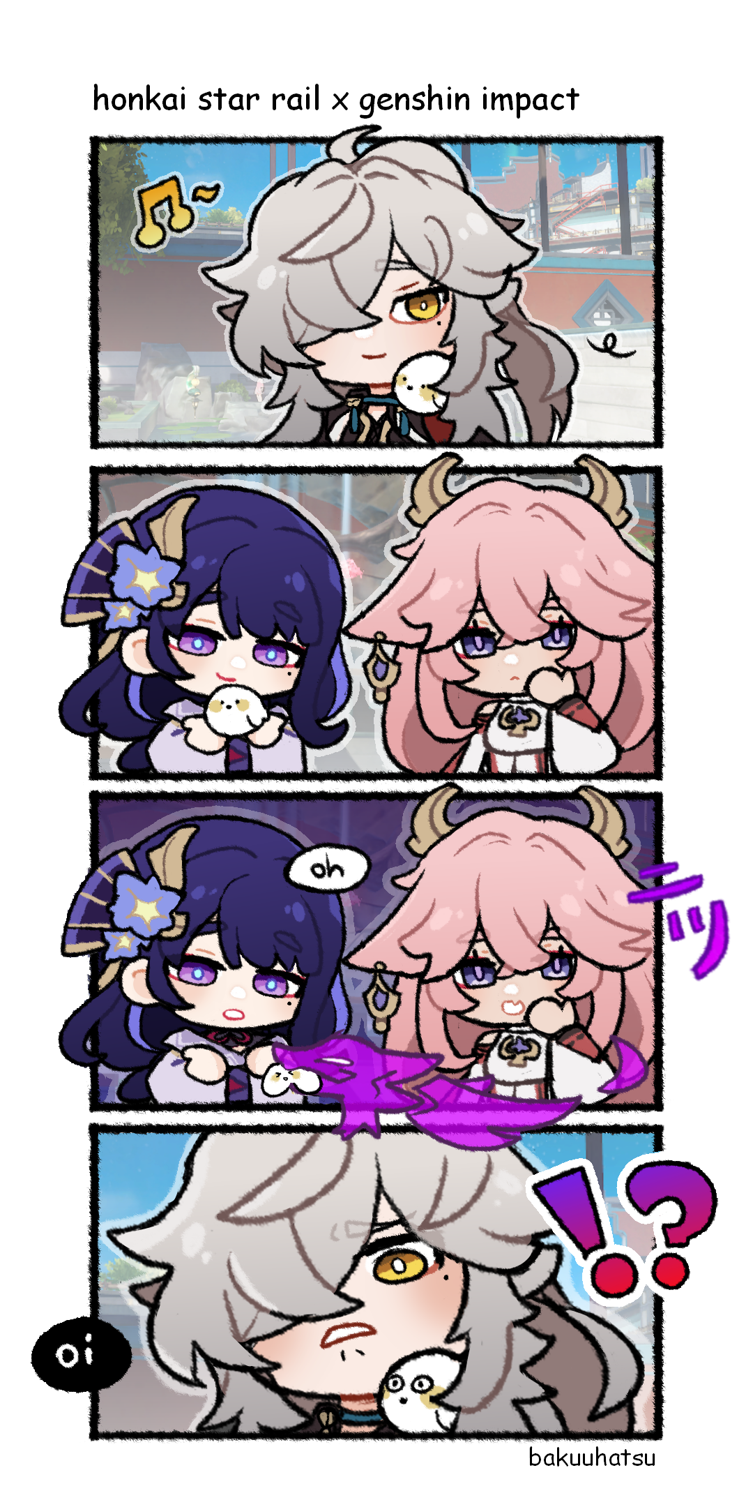 [H:SR x GI] Feathers and fox Honkai: Star Rail | HoYoLAB