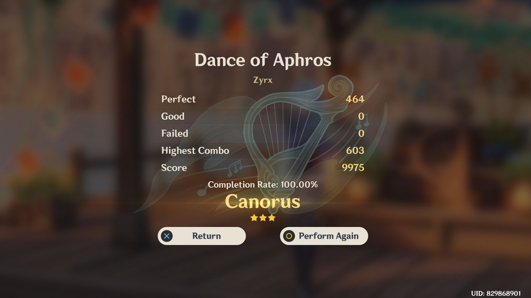 Dance of Aphros custom Beatmap Challenge from Zyrx Genshin Impact | HoYoLAB