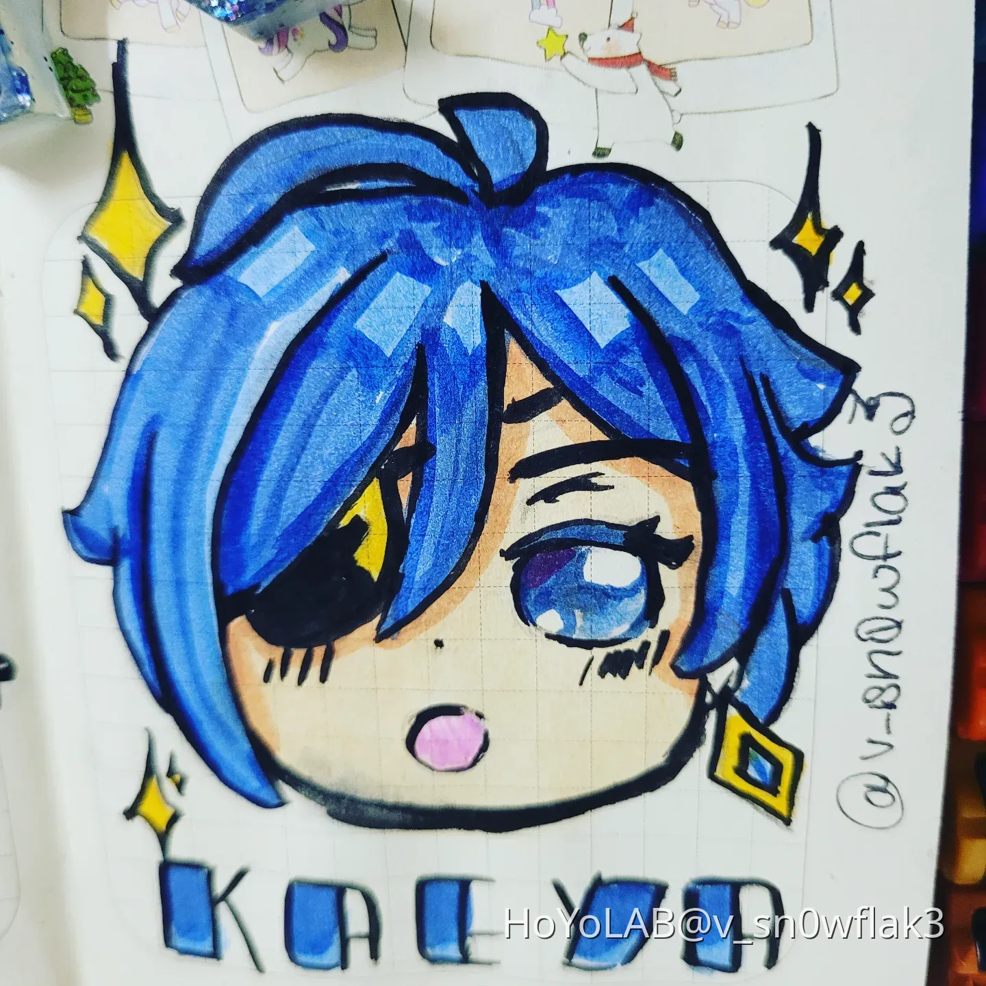 𝔻𝕒𝕪 𝟙𝟝 𝕠𝕗 𝕔𝕙𝕚𝕓𝕚 𝕕𝕣𝕒𝕨𝕚𝕟𝕘 𝕂𝕒𝕖𝕪𝕒~~ ️ Genshin Impact | HoYoLAB