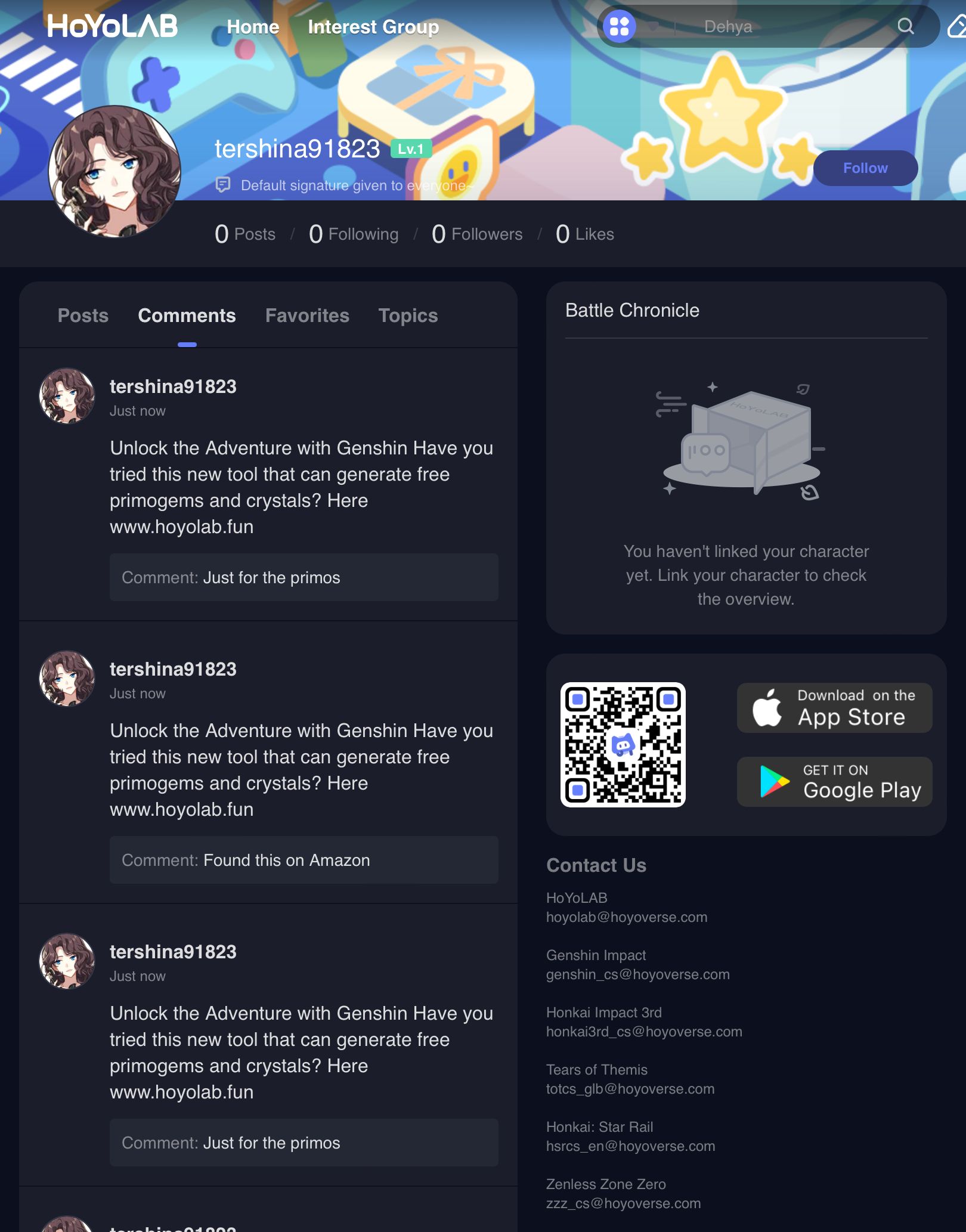 dang that bot needs a raise | HoYoLAB