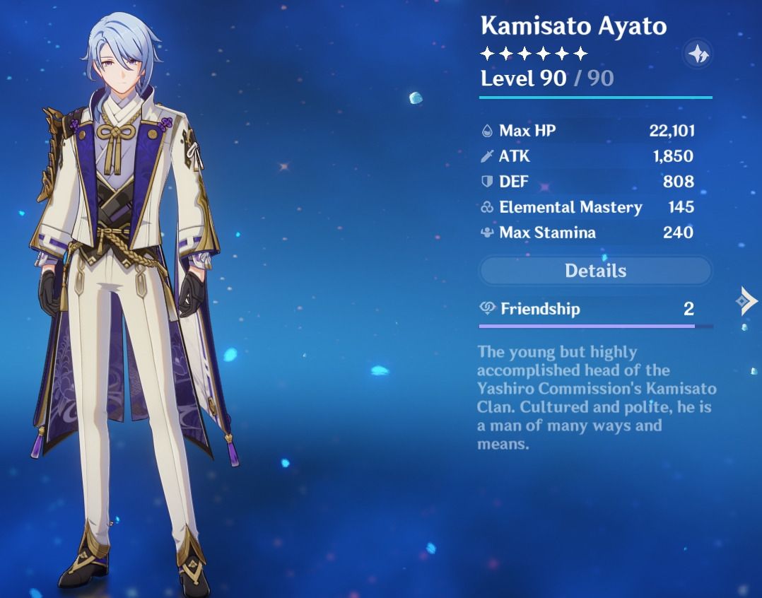 Ayato Build Genshin Impact | HoYoLAB