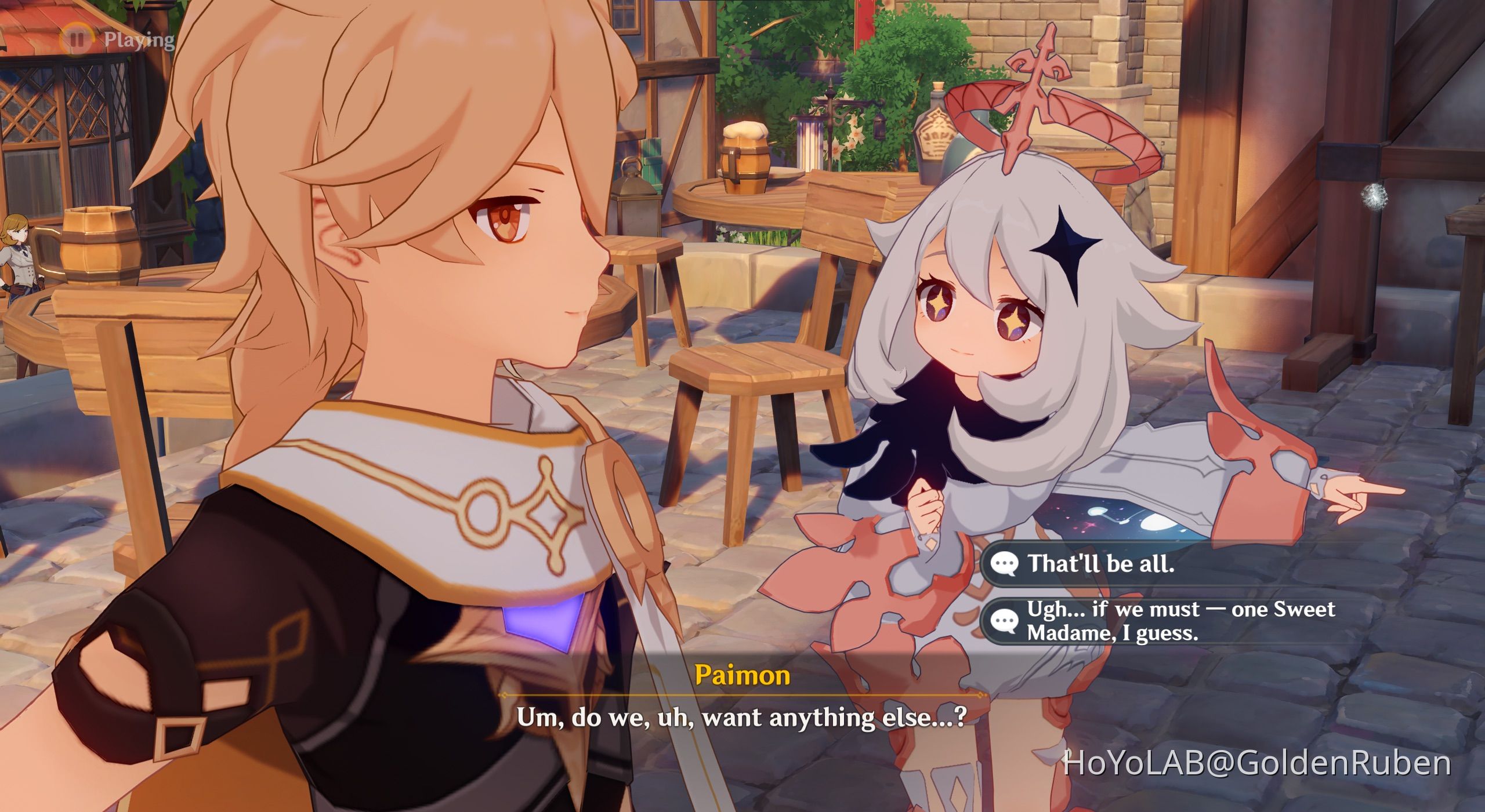 Paimon and her obsession with food Genshin Impact | HoYoLAB