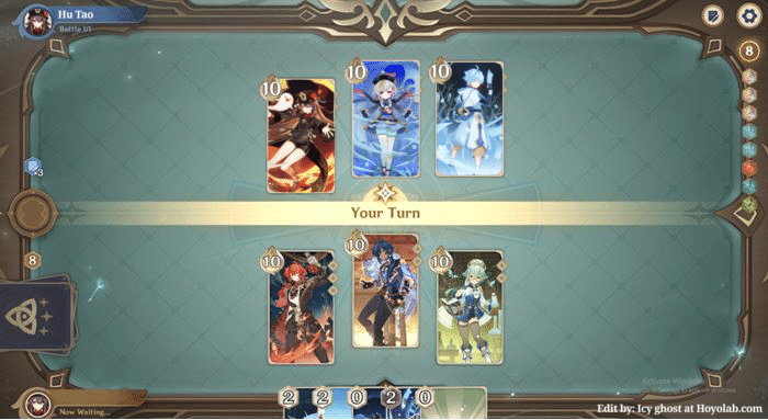 Hu Tao card in TCG🔥 Genshin Impact | HoYoLAB