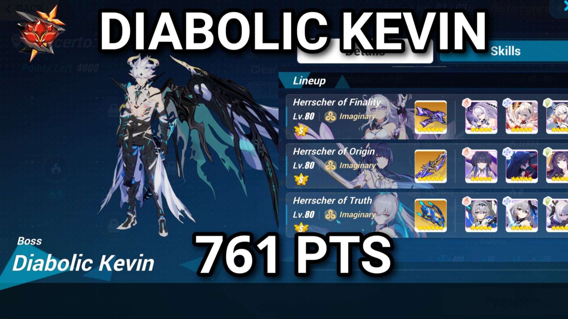 Diabolic Kevin Redlotus Run Showcase Honkai Impact 3rd | HoYoLAB
