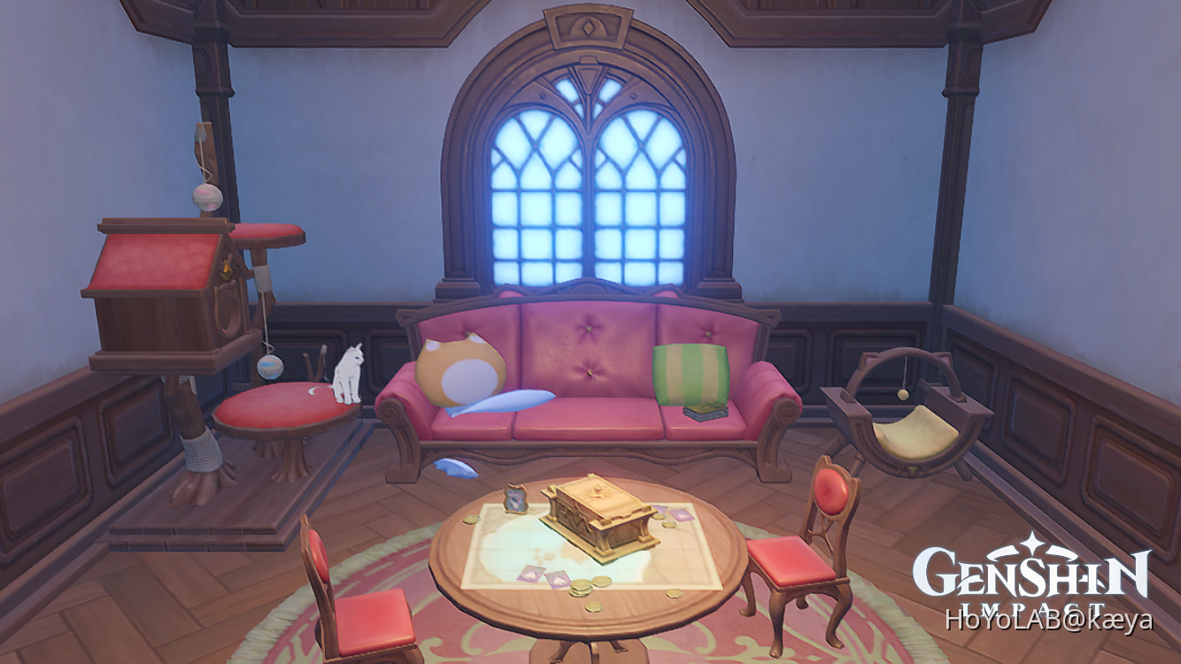 I love the furniture here! Genshin Impact | HoYoLAB