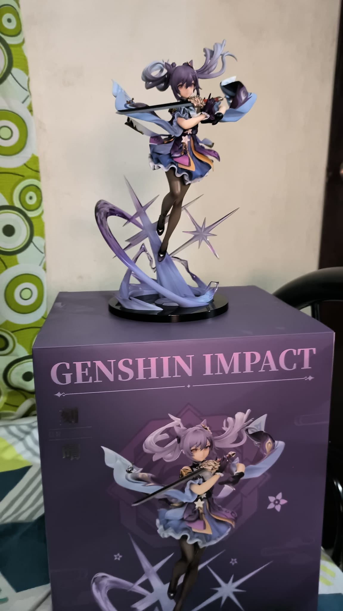My Keqing Figurine (My first Genshin Figure as well) Genshin Impact ...