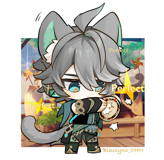 Alhaitham chibi Genshin Impact | HoYoLAB