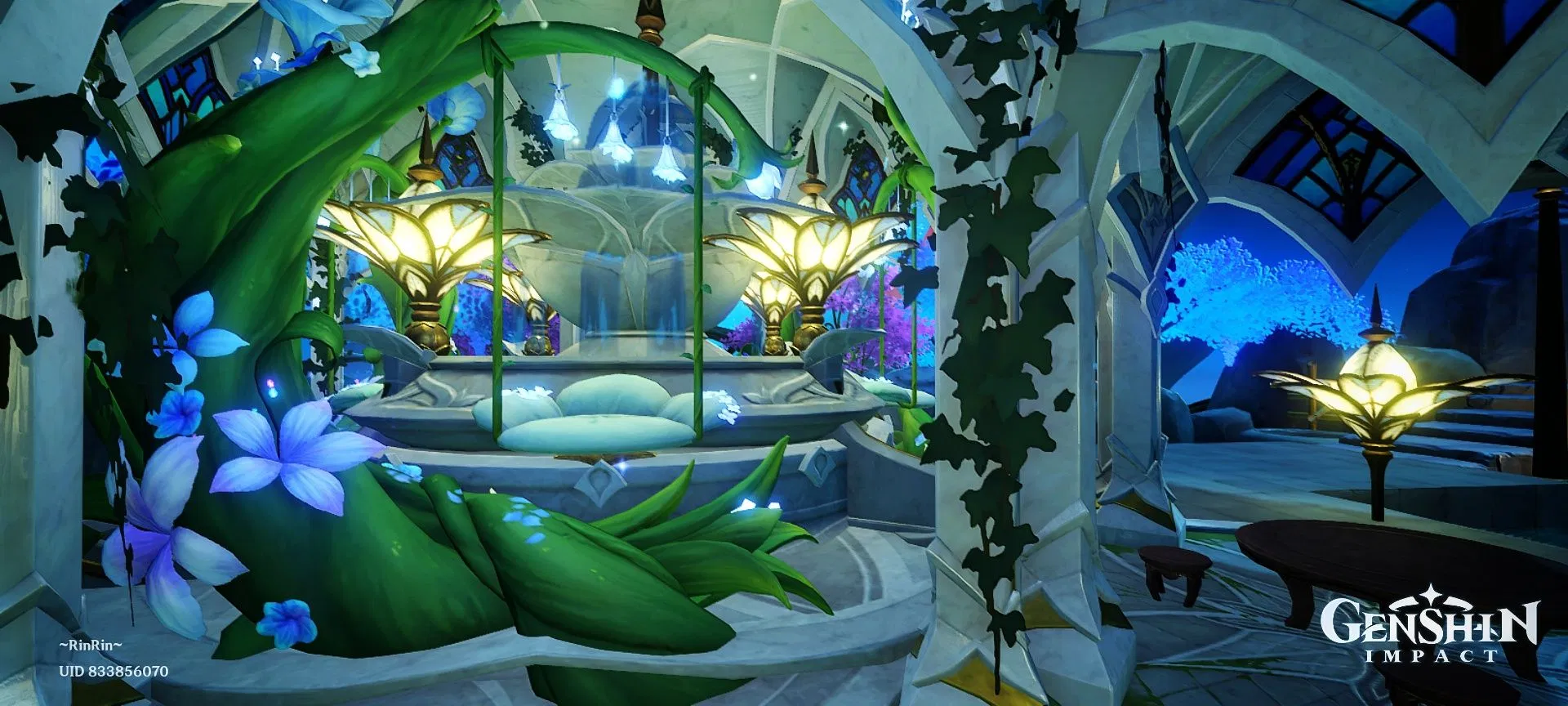 The Magical Spring of Elphyne ~ Genshin Impact Serenitea Pot Design ...